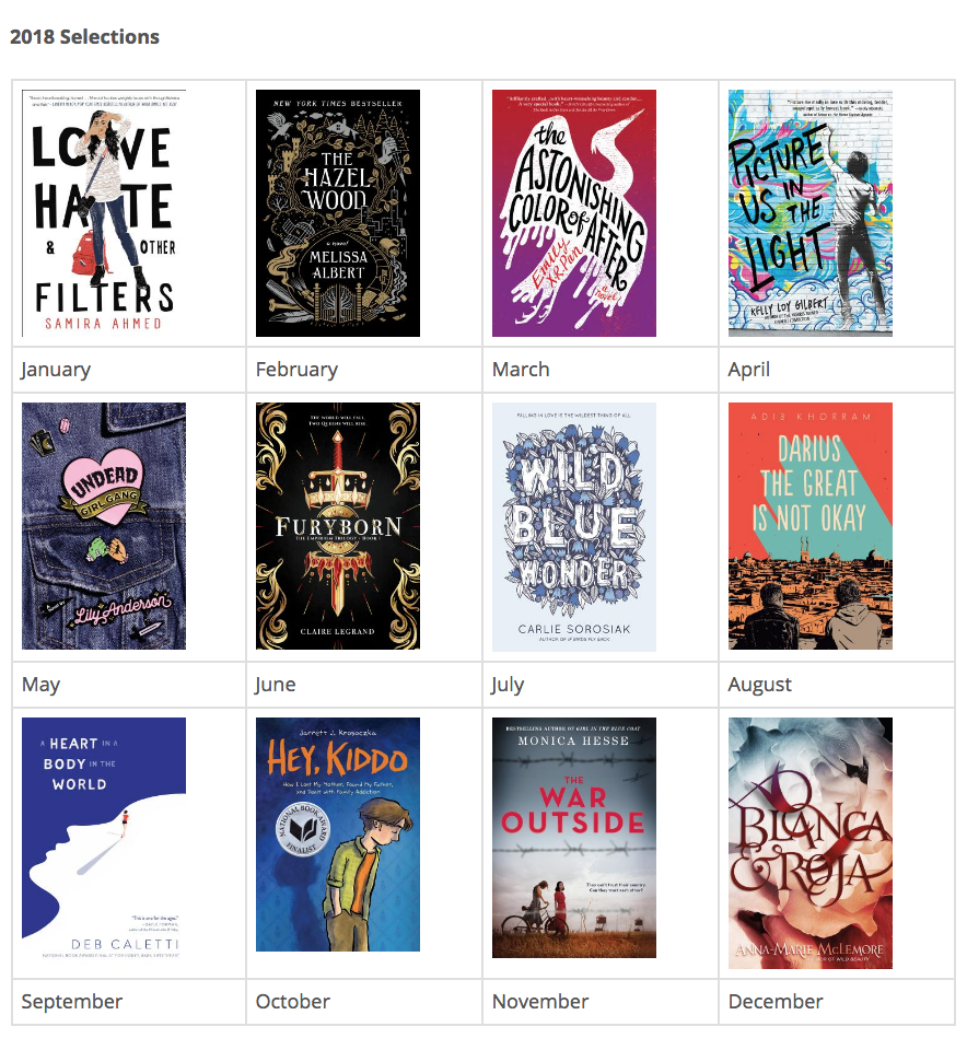 Holiday Gift List: 17 Bookseller-Loved YA Novels – Musing